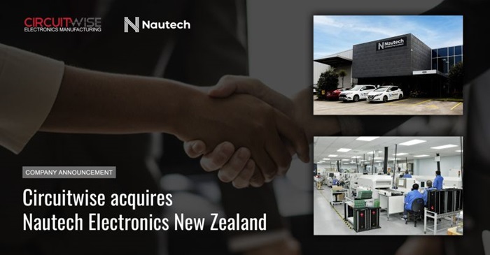Circuitwise Electronics Acquires New Zealand Based Nautech Electronics
