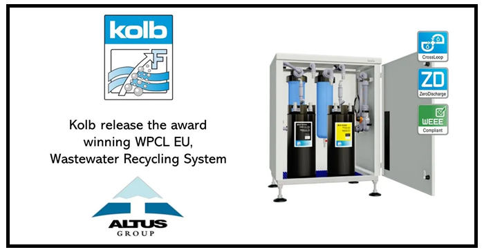 Altus Adds Award-Winning Sustainable Cleaning Technology from kolb to ...