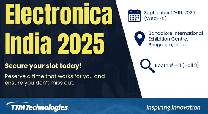 TTM Technologies to Showcase its Latest PCB Solutions at electronica ...