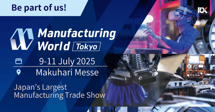 Manufacturing World Tokyo 2025's Exhibitor Directory Goes Live Ahead of ...